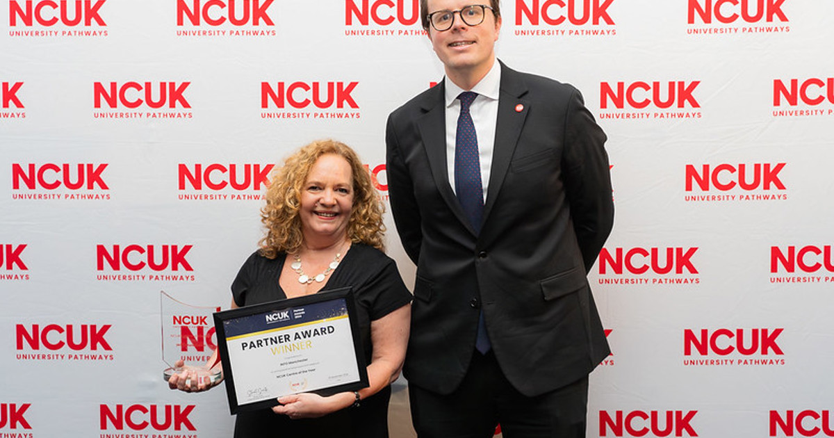 INTO Manchester wins Centre of the Year at 2024 NCUK Partner Awards